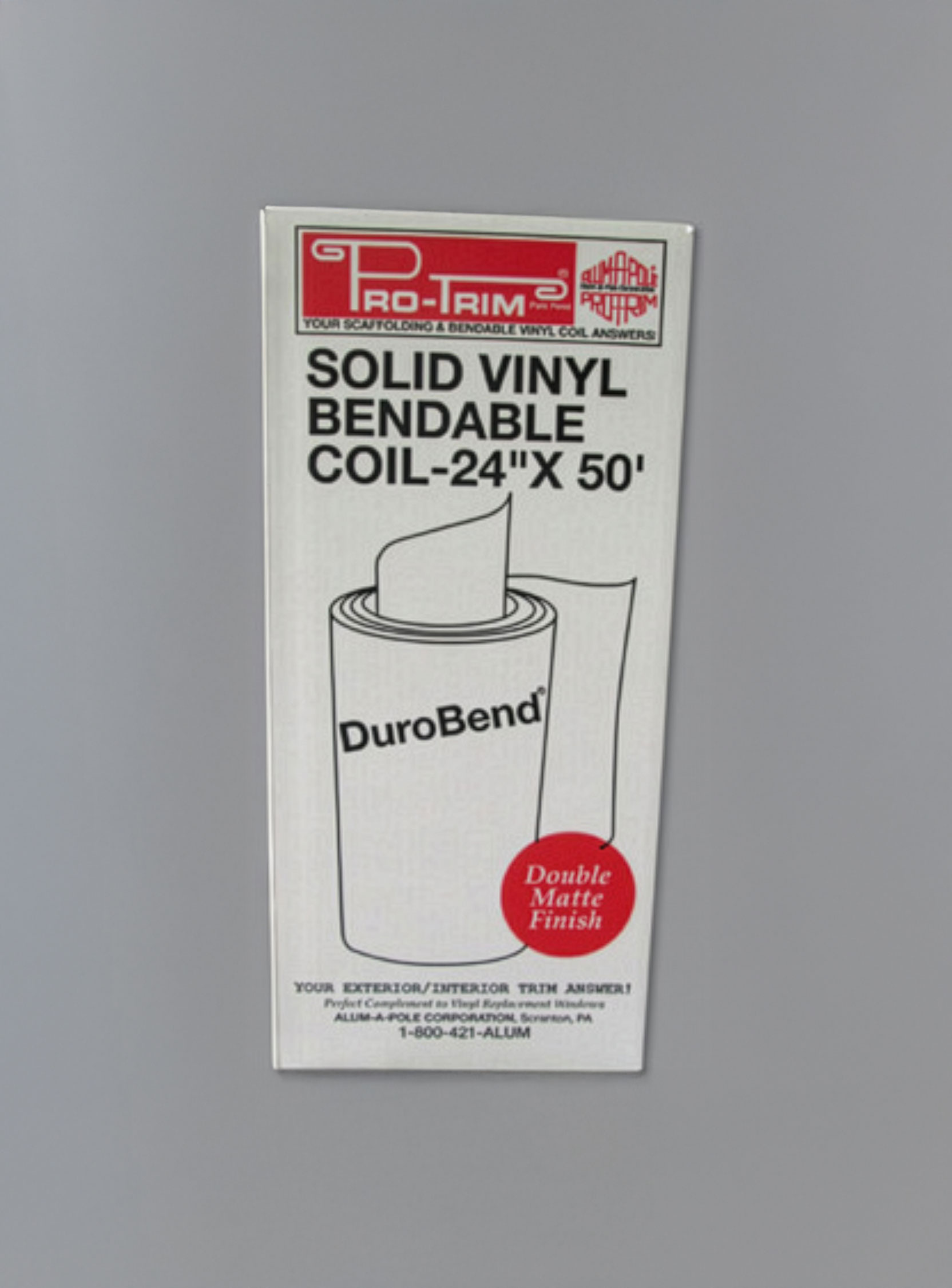 Pro-Trim DuroBend Solid Bendable Vinyl Coil - Alum-A-Pole